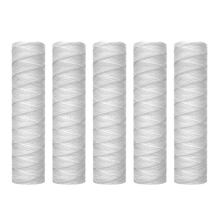 10 Micron 10 Inch x 2.5 Inch String Wound Sediment Water Filter ...