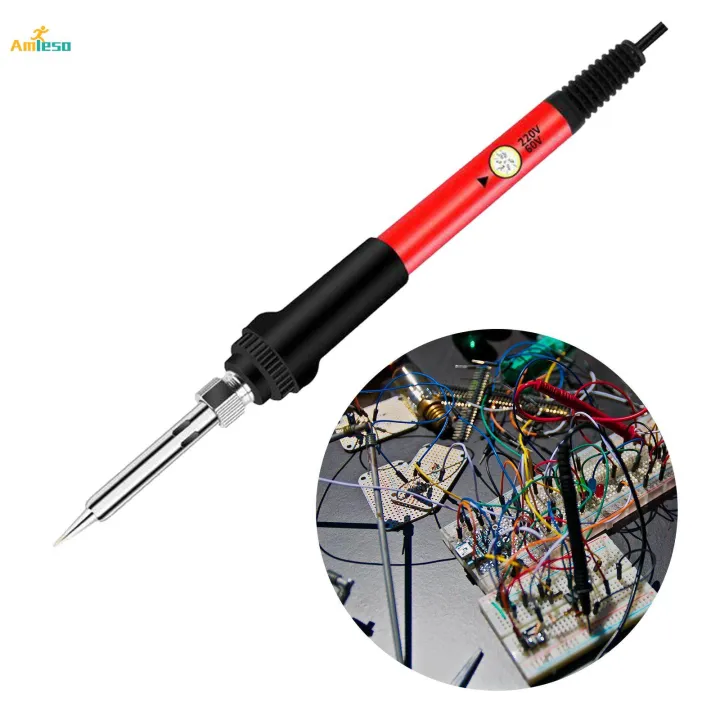 Electric Soldering Iron Red Welding Iron for Household Appliances ...