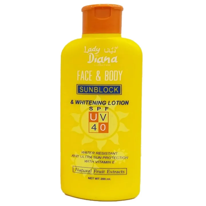 International Thailand Product Lady Diana Sunblock Lotion-200ml | Daraz ...