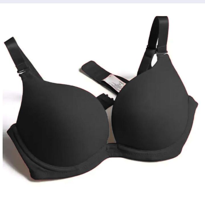Women's Cotton Padded Wire-Free Seamless Tube Bra - Push-up ...