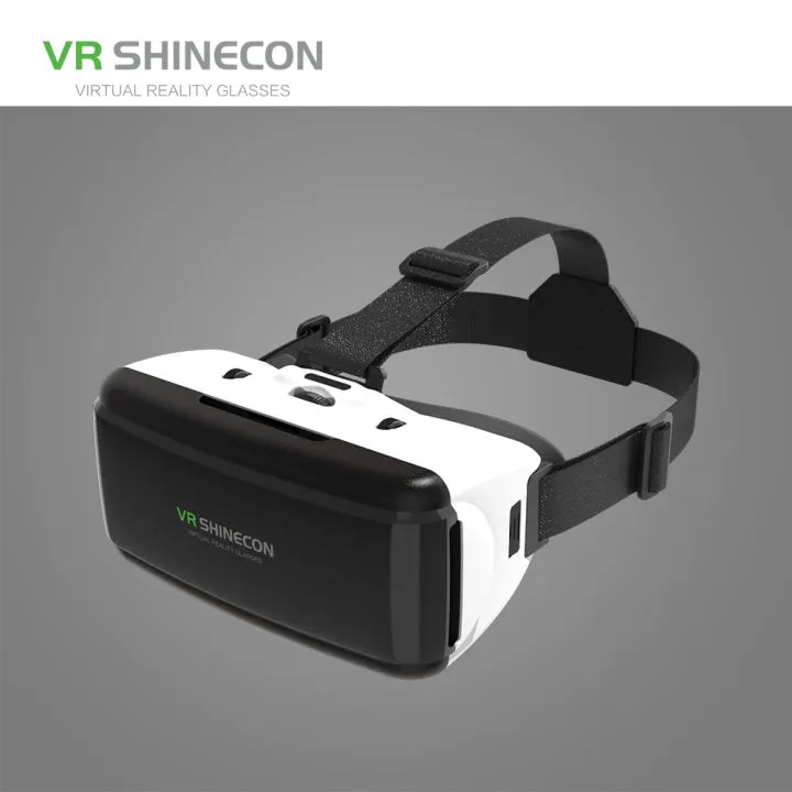 VR Shinecon G06B 3D Virtual Reality VR Box Gaming Glasses Headset for 4 ...