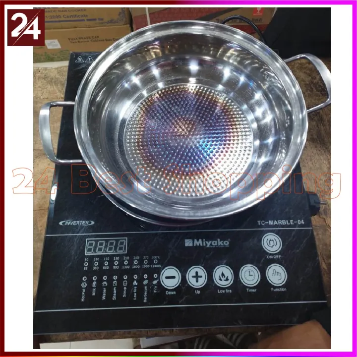 Miyako Induction Cooker TC-MARBLE-04 [INVERTER] With FREE COOKING POT ...