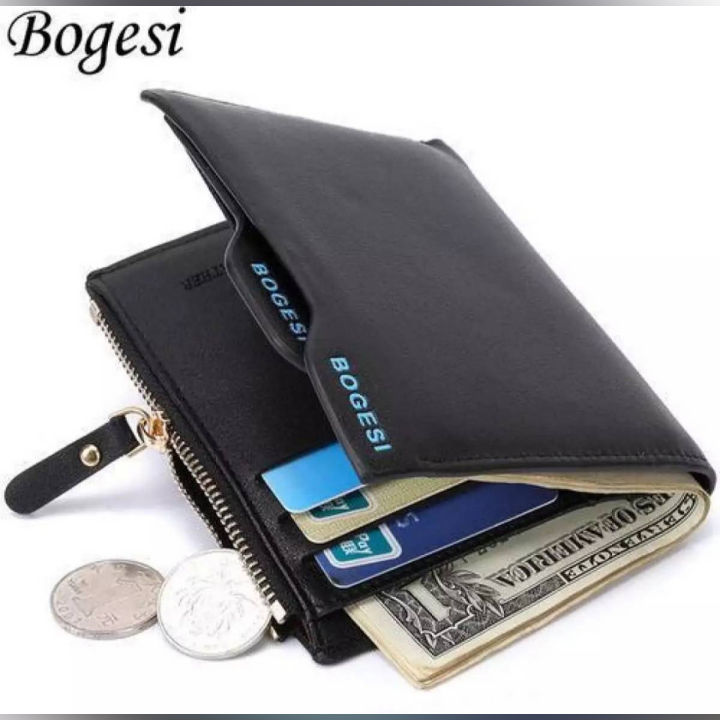 Luxury Portfolio Designer Famous Brand Bogesi Perse Short Men Wallet ...