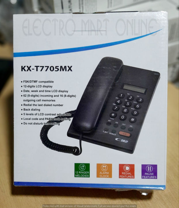 Panasonic _KX-T7705MX Caller ID Landline Telephone Set For Tnt and Intercom Use | Daraz.com.bd