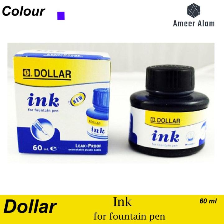 Dollar ink for Fountain pen (BLUE) | Daraz.com.bd