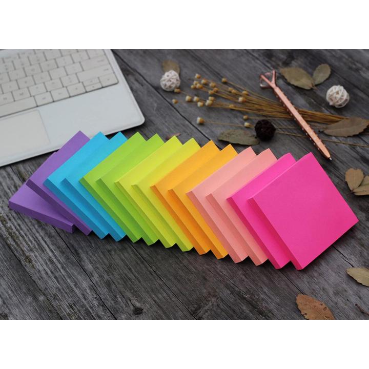 Multicolor Paper Sticky Note - 300 Pieces | Daraz.com.bd