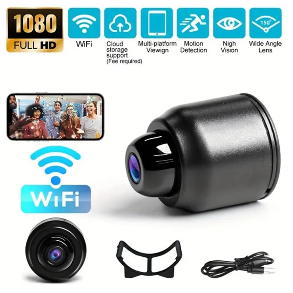 Full HD 1080P 4K WiFi Mini Camera Factory Direct Supply X5 Wireless ...