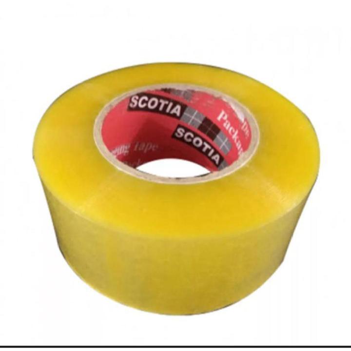 Scotia transparent Scotch Tape for packaging (Width:2.5 Inches and ...