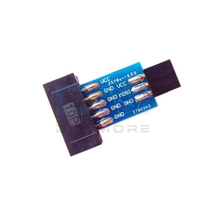【happy one】USBASP USBISP AVR Programmer 10Pin 6 Pin Cable USB USB ASP ...
