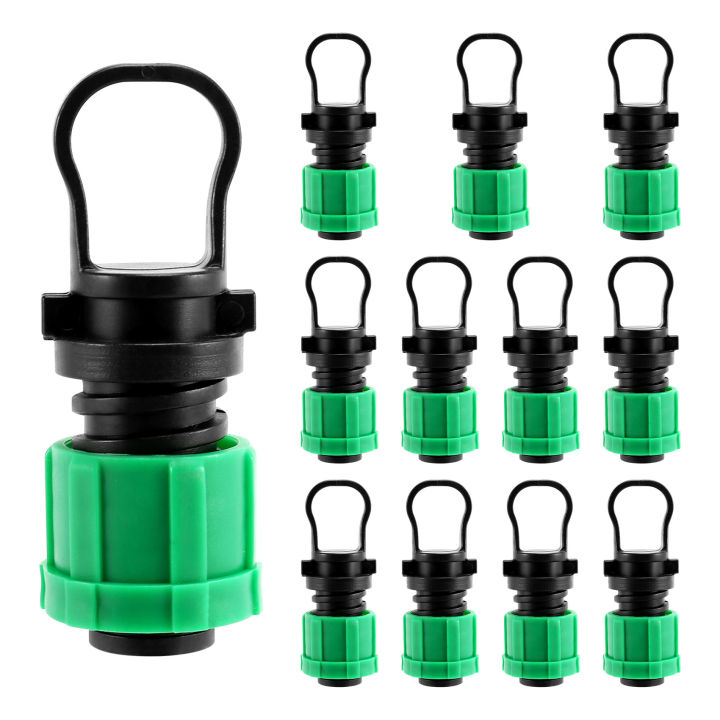 Drip Irrigation Tubing End Cap Plug 1/2 Inch for 16mm Tape Tubing ...