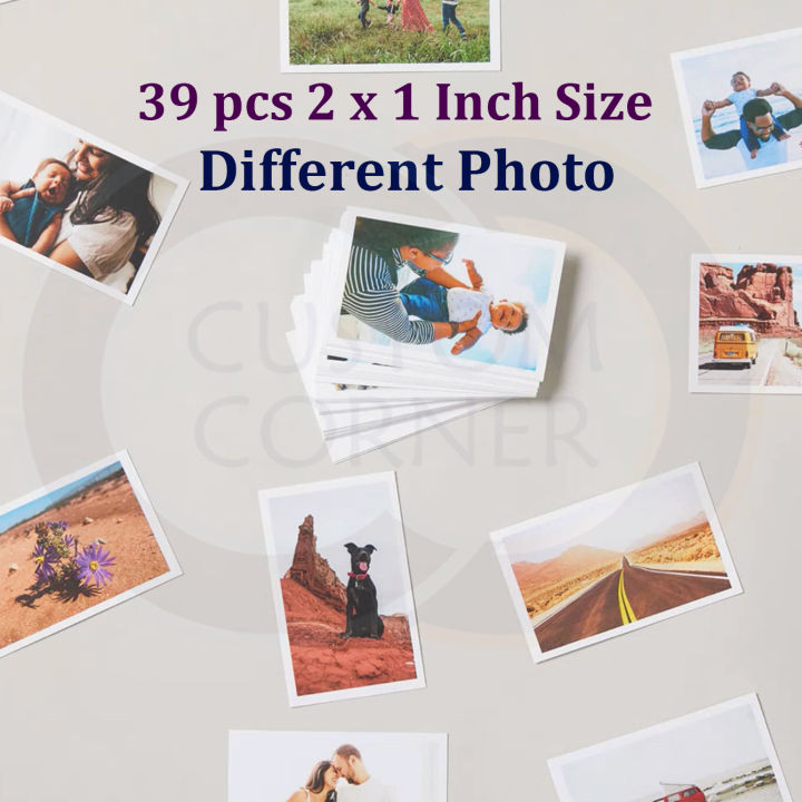 39 pcs Photo Print - 2 x 1 inch size - Different Photo 39 Copy Print ...