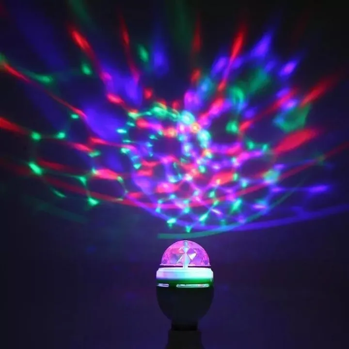 Rotating LED Disco Light Bulb | Daraz.com.bd