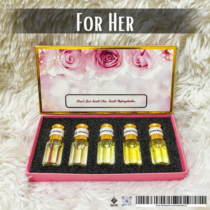 For Her Attar Combo For You - Best Female Ator Perfume Set | Daraz.com.bd