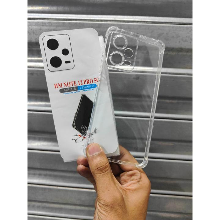 TRANSPARENT BACK COVER FOR XIAOMI NOTE 12 PRO 5G | Daraz.com.bd