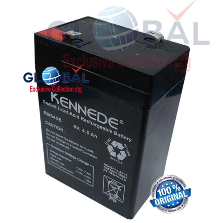 Lead Acid 6v 4.5Ah Kennede Battery For Rechargeable Fan Kids Ride On ...