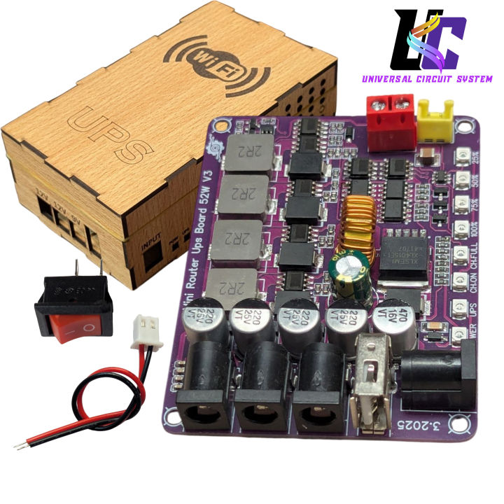 mini router ups circuit board 52W V3 new 2025 | Daraz.com.bd