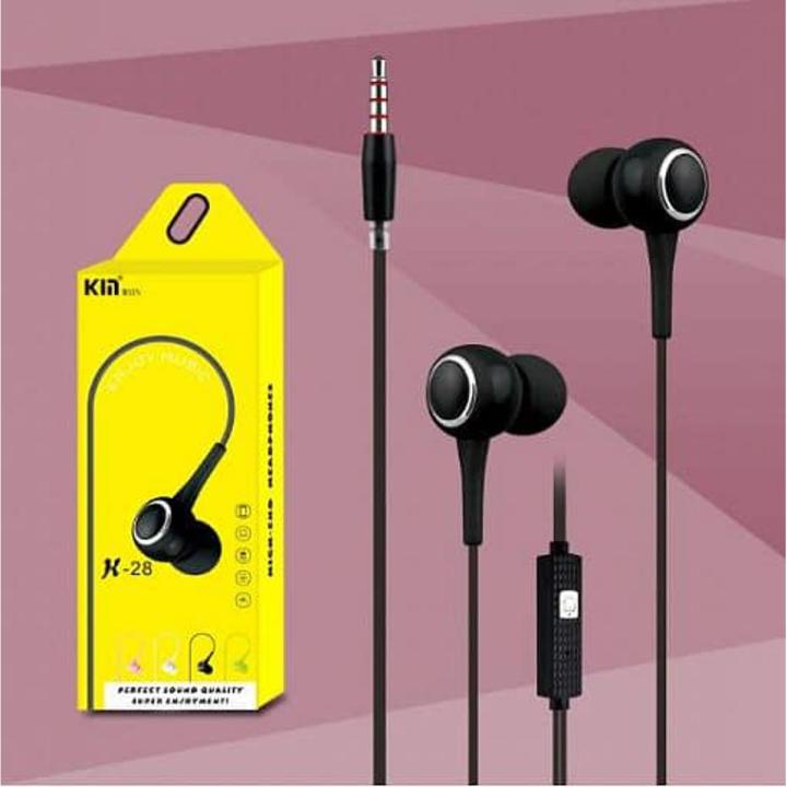 Kin K-28 perfect sound high quality super bass Headphones With Mic - Ear Phone - Headphone ...