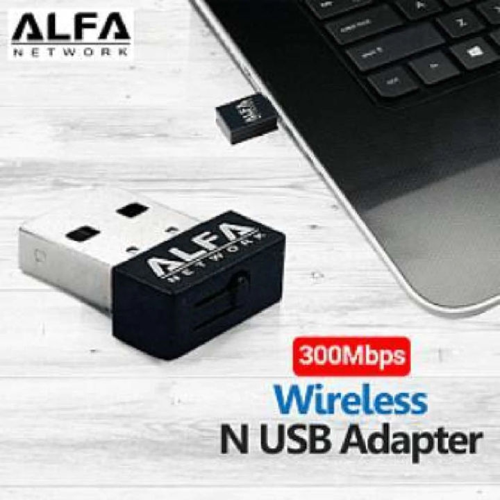 Alfa Wifi USB Adapter LAN Card 300Mbps 3001N Wireless With Driver CD ...