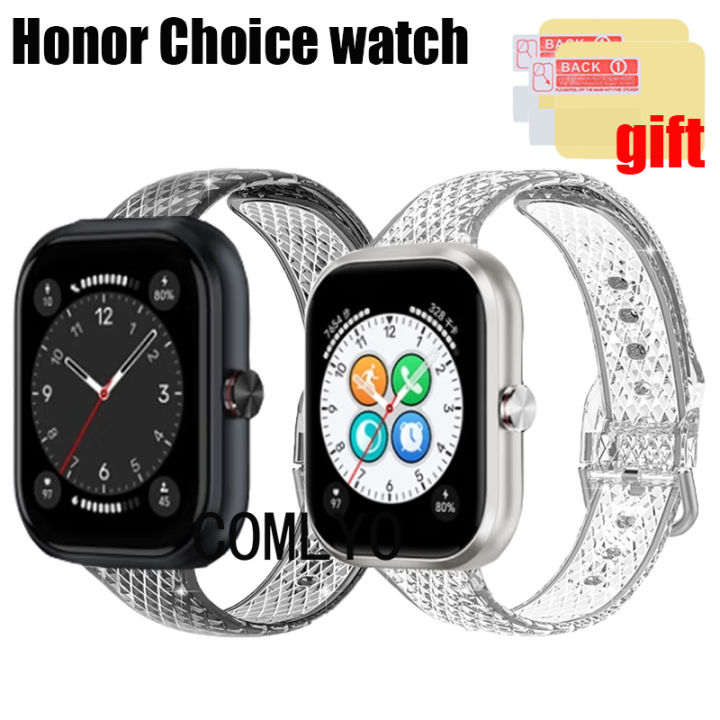 For Honor Choice Watch Strap Smart Watch TPU Soft Wristband Bracelet ...