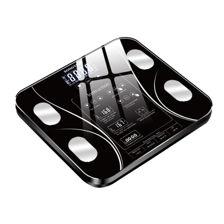 Body Fat Scales Intelligent Electronic Weight Scale High Precision ...