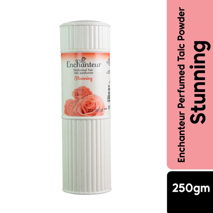 International Malaysian product Enchanteur Talcum Stunning Powder used ...