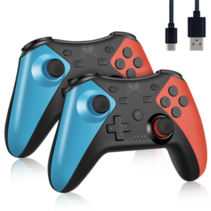 2PCS Wireless Bluetooth Controller for Nintendo Switch Pro Gamepad ...