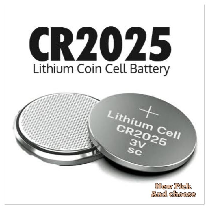 CR 2025 Lithium coin cell Battery 3 Volt: 1 pcs | Daraz.com.bd