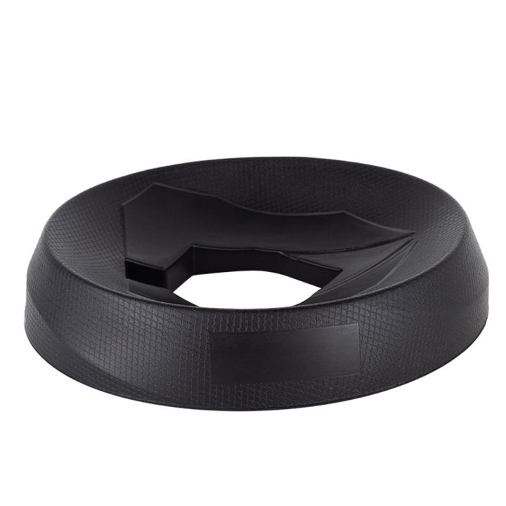 LI Motorcycle Helmet Stand, Round Helmet Donut Ring Service Pad, PU ...