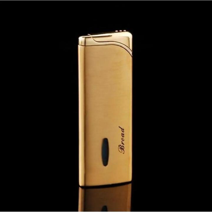 Broad Portable Torch Gas Lighter Metal Windproof Gas Refillable Cigar ...