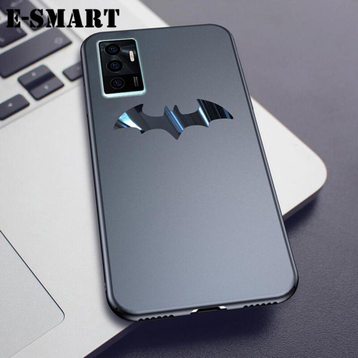 Phone Case VIVO V23E Batman Back Cover Full Protector Metal Bat design ...