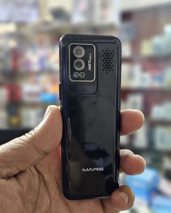 MARS MS104 Dual Sim Touch Button Phone Black | Daraz.com.bd