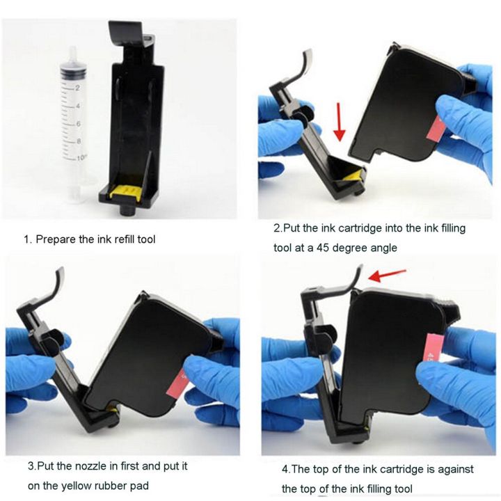 （NEW）Refill Kit for Ink Cartridges for HP HP51640 51645 6615 HP45/15 ...