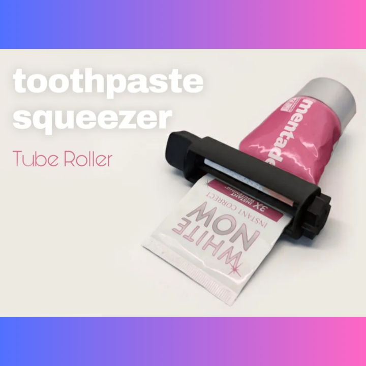 Toothpaste Squeezer Tube Roller – Manual Dispenser | Daraz.com.bd