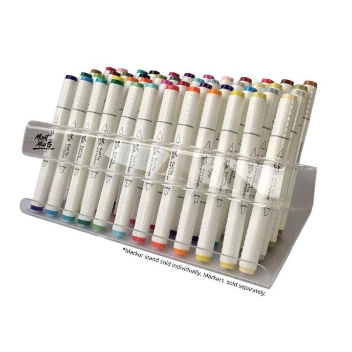 Mont Marte Storage - Slanted Marker Stand 60 Slot | Daraz.com.bd
