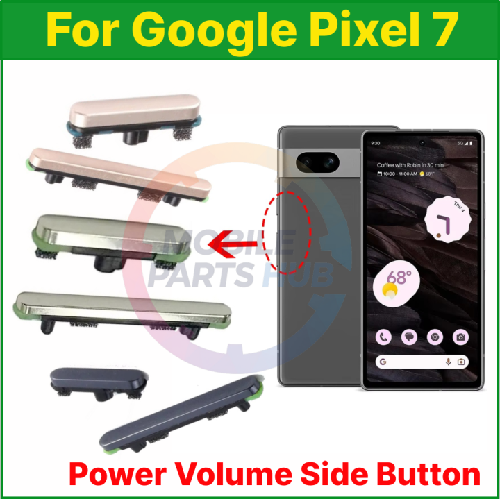 Compatible with Google Pixel 7 External Side Buttons Power On Off ...