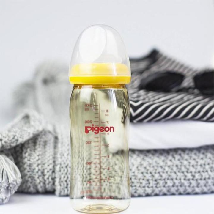 SOFTOUCH PERISTALTIC PLUS WIDE NECK NURSING BOTTLE PPSU 240ML (M) | Daraz.com.bd