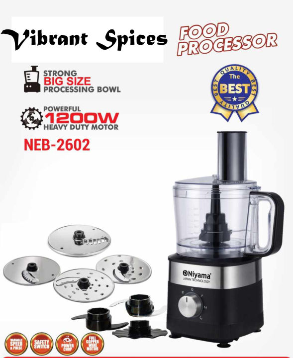 Multifunctional food processor heavy duty japani technology | Daraz.com.bd