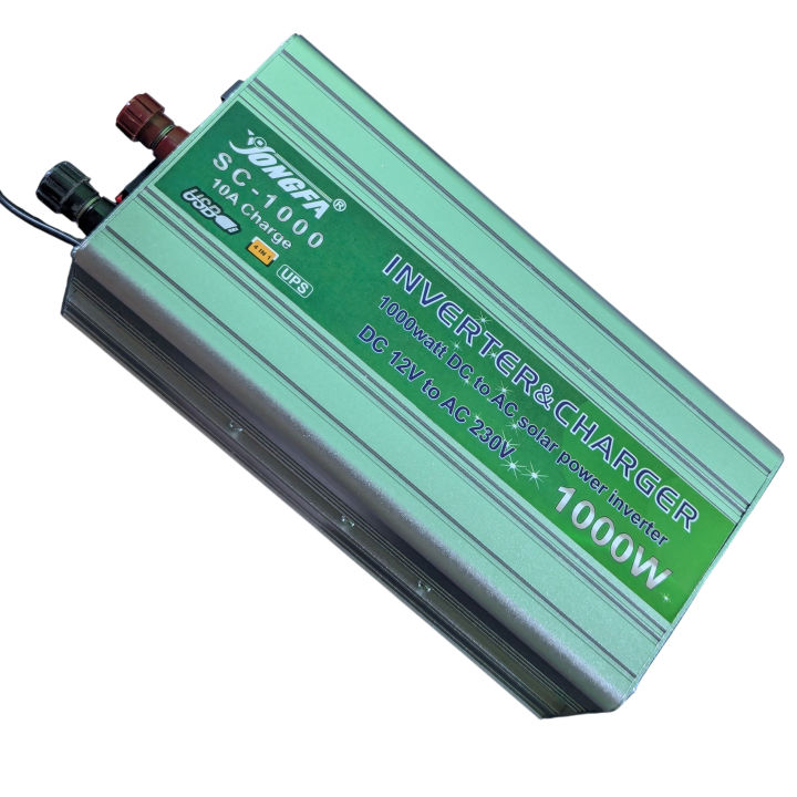 ORGINAL YONGFA 1000W 4IN1 INVERTER AND BATTERY CHARGER 10A WITH SOLER ...