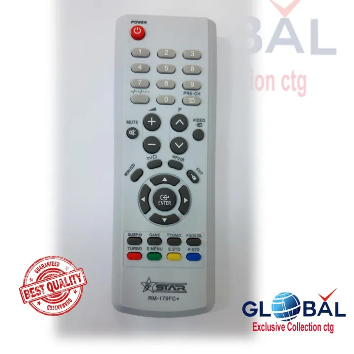 Samsung_ Box TV, CRT TV.(RM-016FC) Compatible Universal Master Remote ...