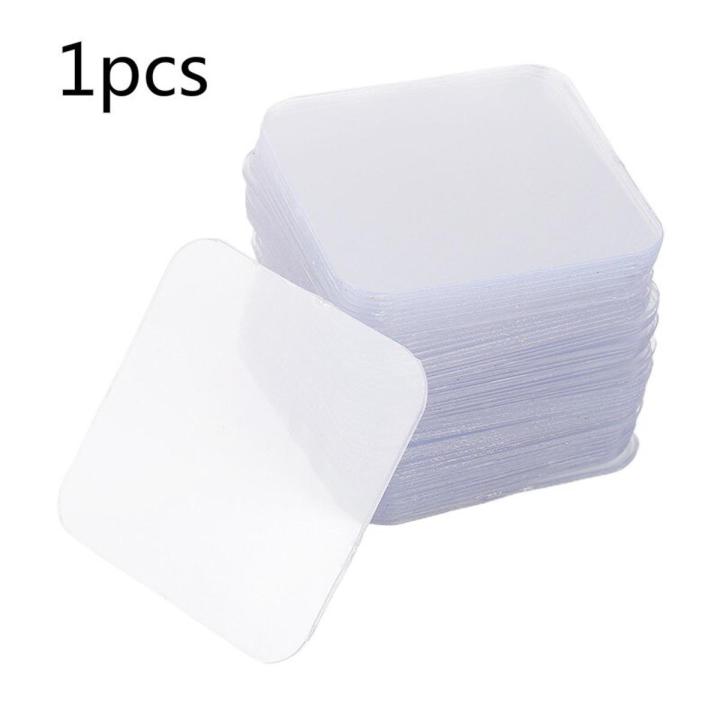 【VisioN Shop】Square Nano Tape Reusable Magic Double-Sided Transparent ...