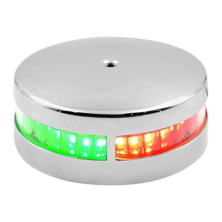 Boat Light Bi-Color Bow Light LED Navigation Lights Red & Green ...