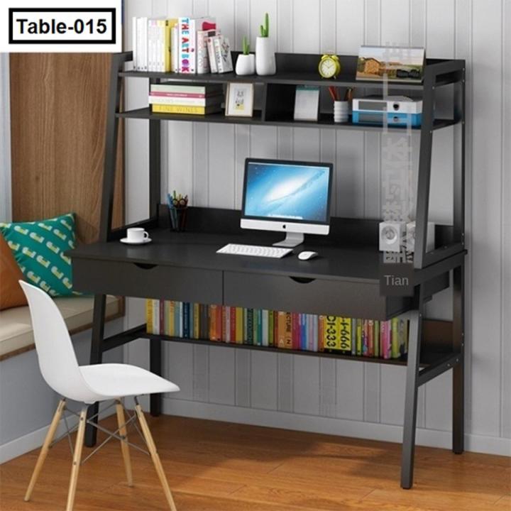 Study Table with Shelf & Drawer Unit T015 | Daraz.com.bd