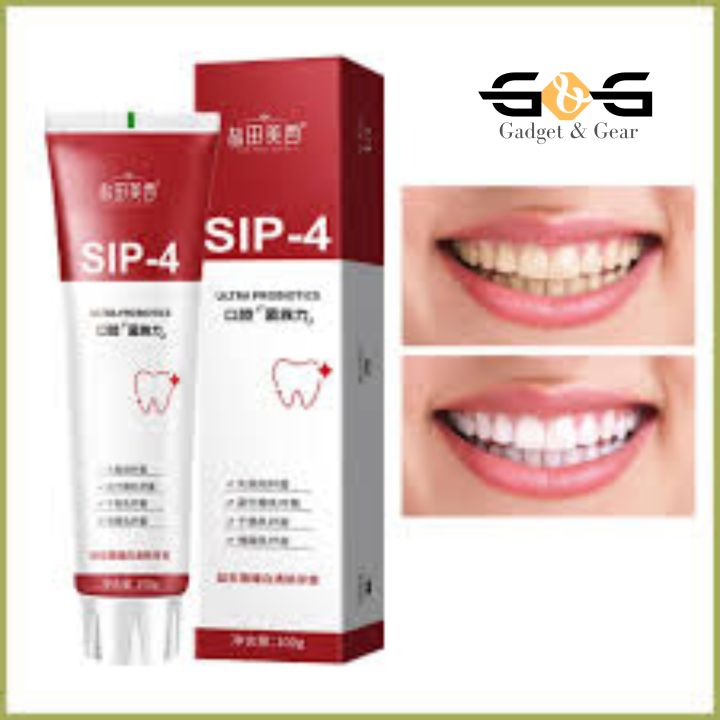 Probiotic Caries Toothpaste SP 4 – Whitening & Tooth Decay Repair Paste for Healthy Teeth ...