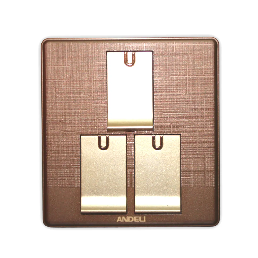 Andeli Turbo Series 3 Gang Switch