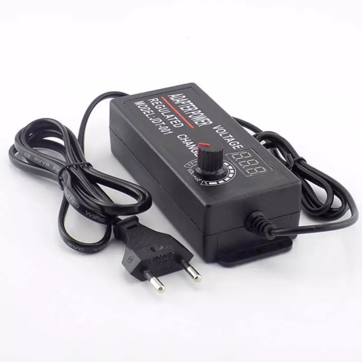 ZY-001 Adjustable DC 24V 3A Power Adapter with LED Voltmeter 775 Motor Power Supply Universal AC ...
