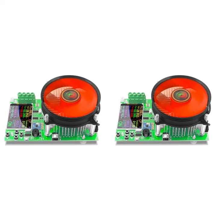 2X DL24 150W DC USB Tester APP Electronic Load Lithium Battery Capacity ...
