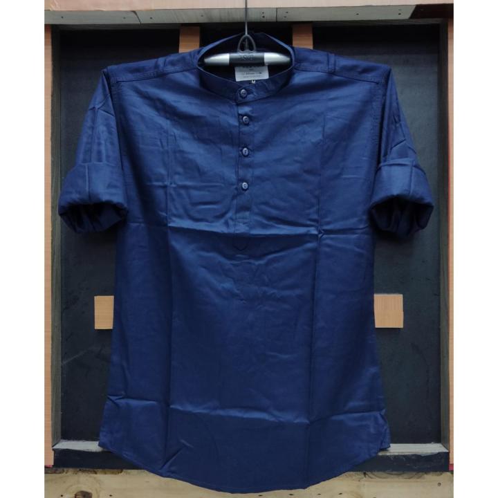 Trendy Men's Blue Color Formal Katua - Classic and Stylish Panjabi ...