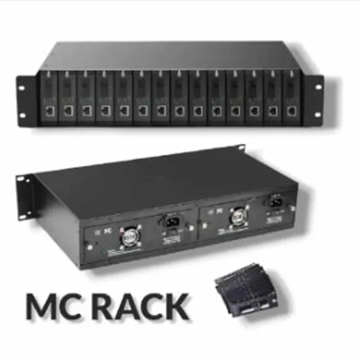 Rack Mount Chassis 14 Slot MC-1400-5V for Media Converter 2 power ...