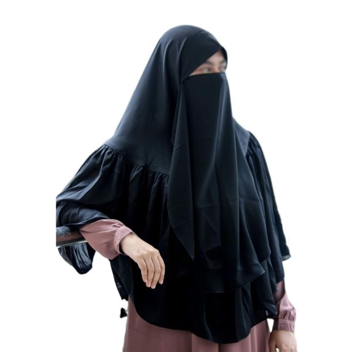 Takwa Instant Ready Hijab Collection With Niqab For Muslim Women Full ...