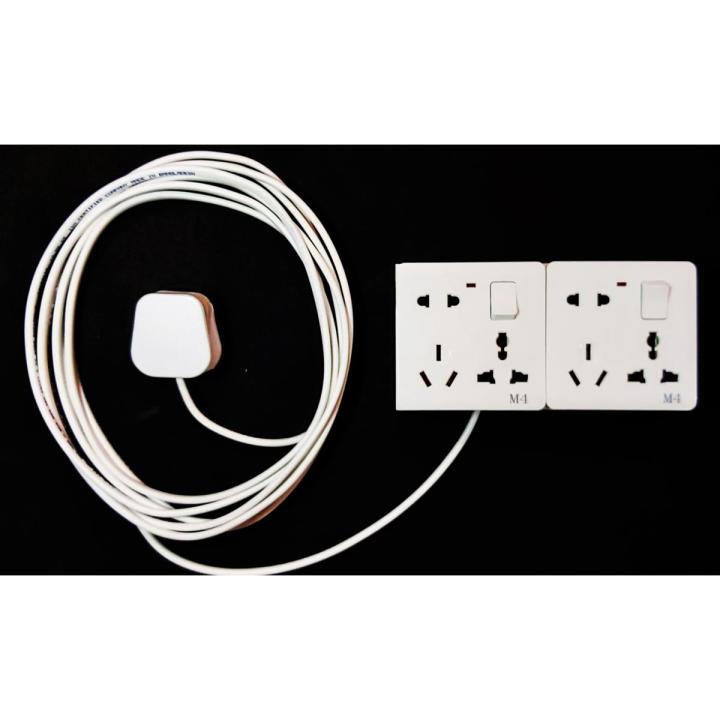 2 Point 05 meter Extension 6 Socket Custom Made Heavy Duty Industrial ...